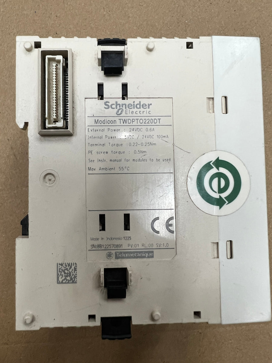 Schneider Telemecanique Twdpto220dt Expansion Module Plc Rockss
