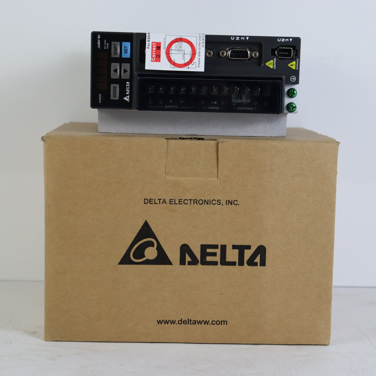 DELTA ASD-B2-0721-B AC Servo Drive – Rockss Automation