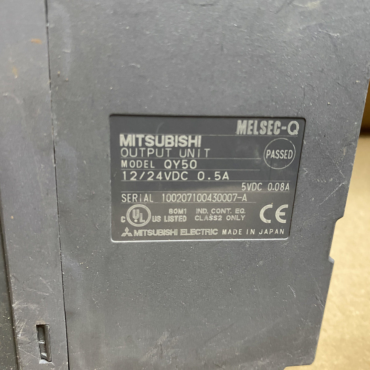Mitsubishi QY50 Output Unit – Rockss Automation