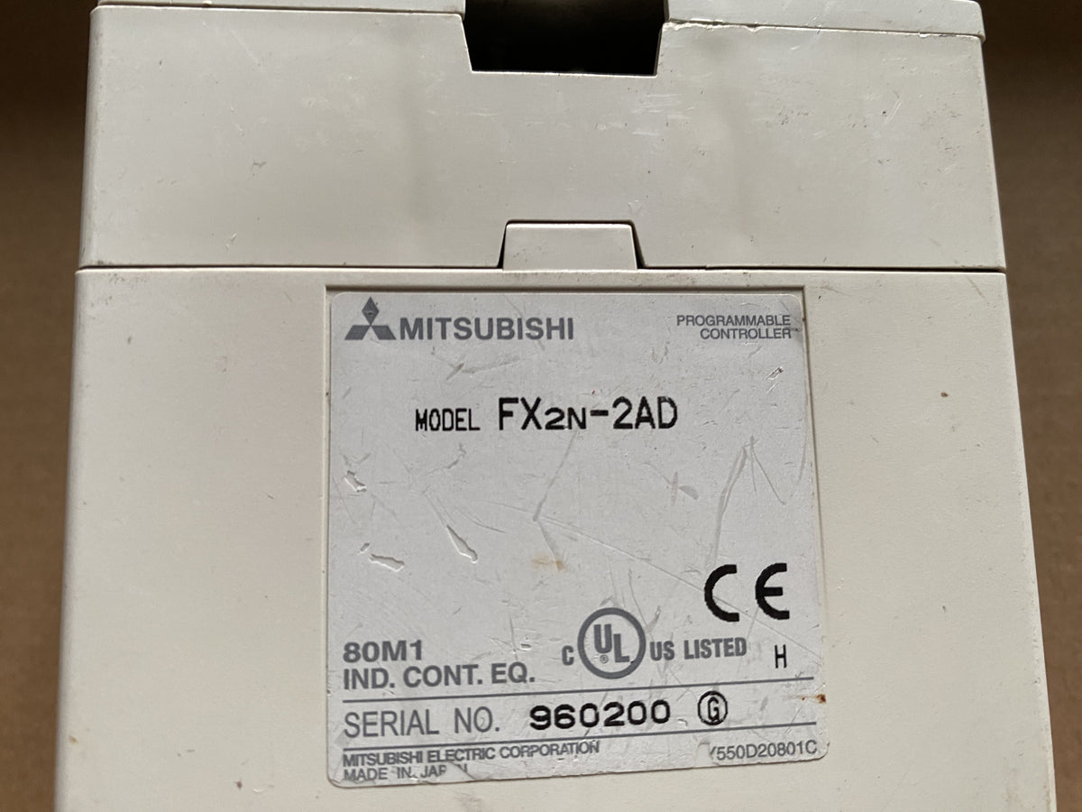 Mitsubishi FX2N-2AD Programmable Controller – Rockss Automation